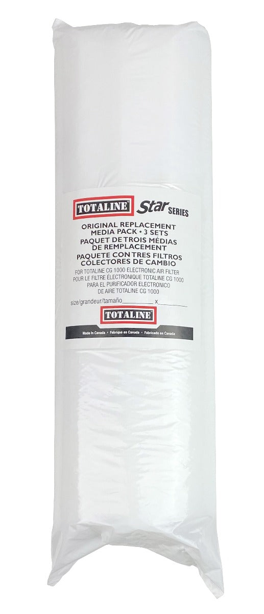 Totaline P101-1420M - 14" x 20" Star Series Electronic Air Cleaner Media Pads, 3-Pack (6 Pads ...